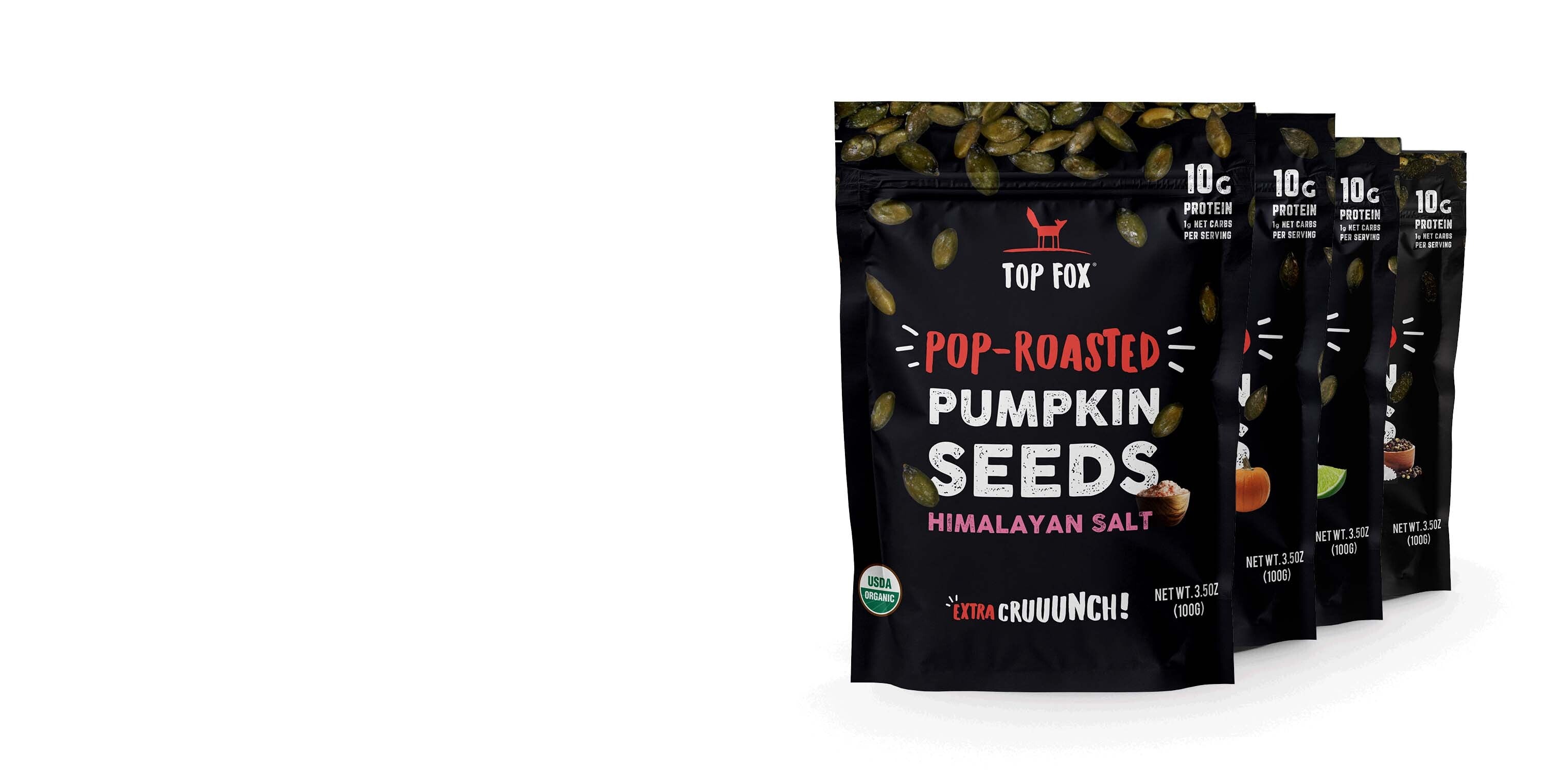 Top Fox Snacks | Pop-Roasted Pumpkin Seeds