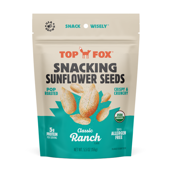 CLASSIC RANCH SUNFLOWER SEEDS – Top Fox Snacks