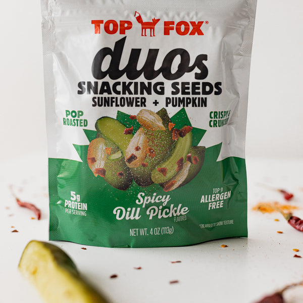 SPICY DILL PICKLE DUO – Top Fox Snacks